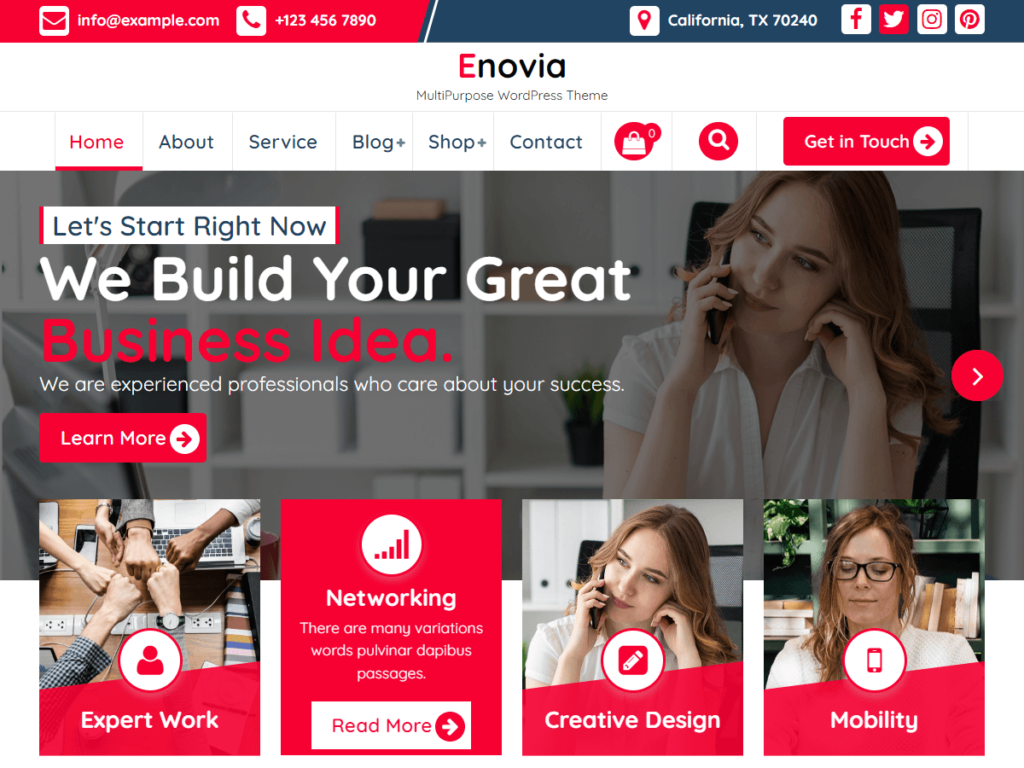 Enovia Pro – Themes Daddy